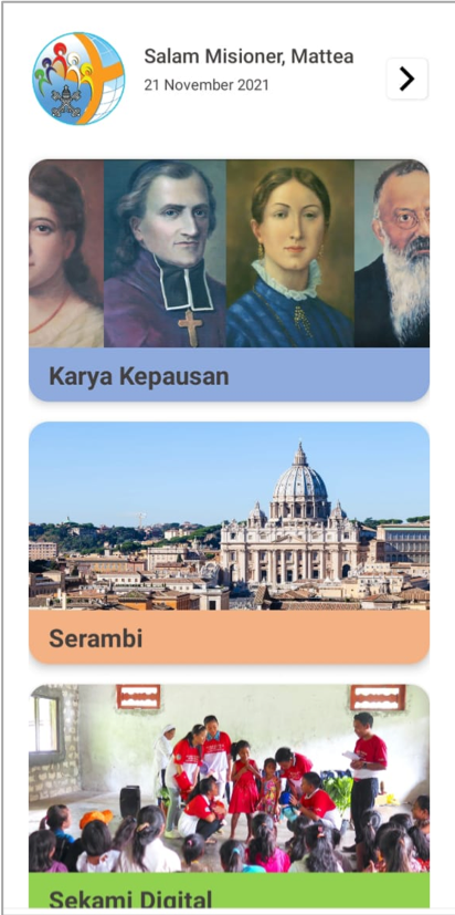 PELUNCURAN APLIKASI DIGI SEKAMI – Situs Resmi Karya Misi Kepausan ...