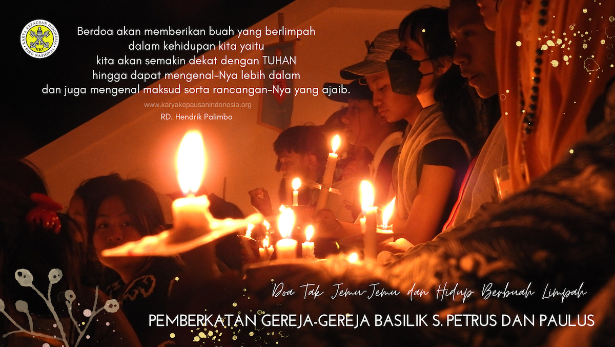 Doa Tak Jemu-Jemu dan Hidup Berbuah Limpah – Situs Resmi Karya Misi ...